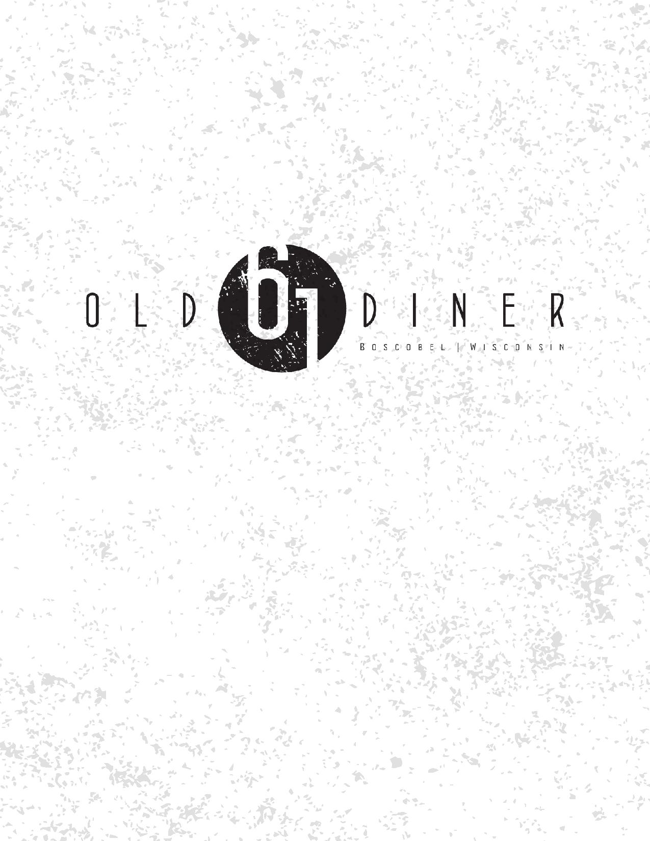Menu Old 61 Diner